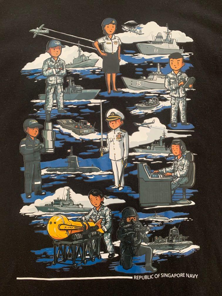 RSN (Republic of Singapore Navy) limited edition Graphic Tee, Women's ...