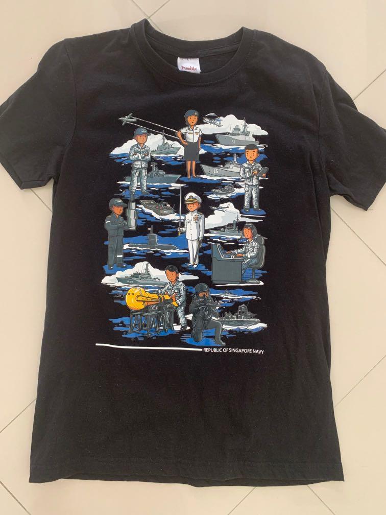 RSN (Republic of Singapore Navy) limited edition Graphic Tee, Women's ... RSN (Republic of Singapore Navy) limited edition Graphic Tee, Women's ...