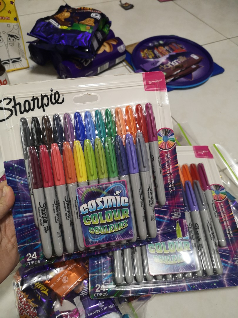 Sharpie Cosmic Colour, Hobbies & Toys, Stationary & Craft, Stationery ...