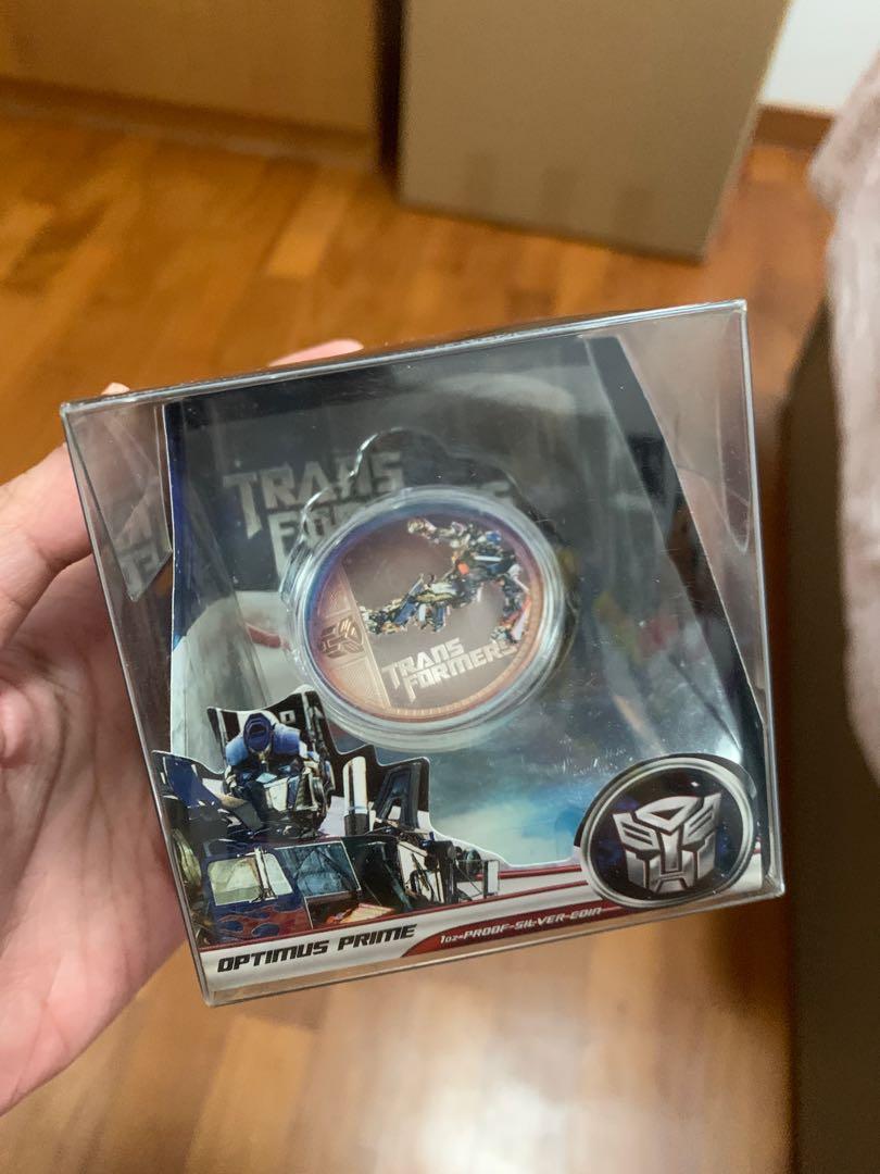 SILVER MINT COINS (TRANSFORMERS), Hobbies & Toys, Toys & Games on Carousell