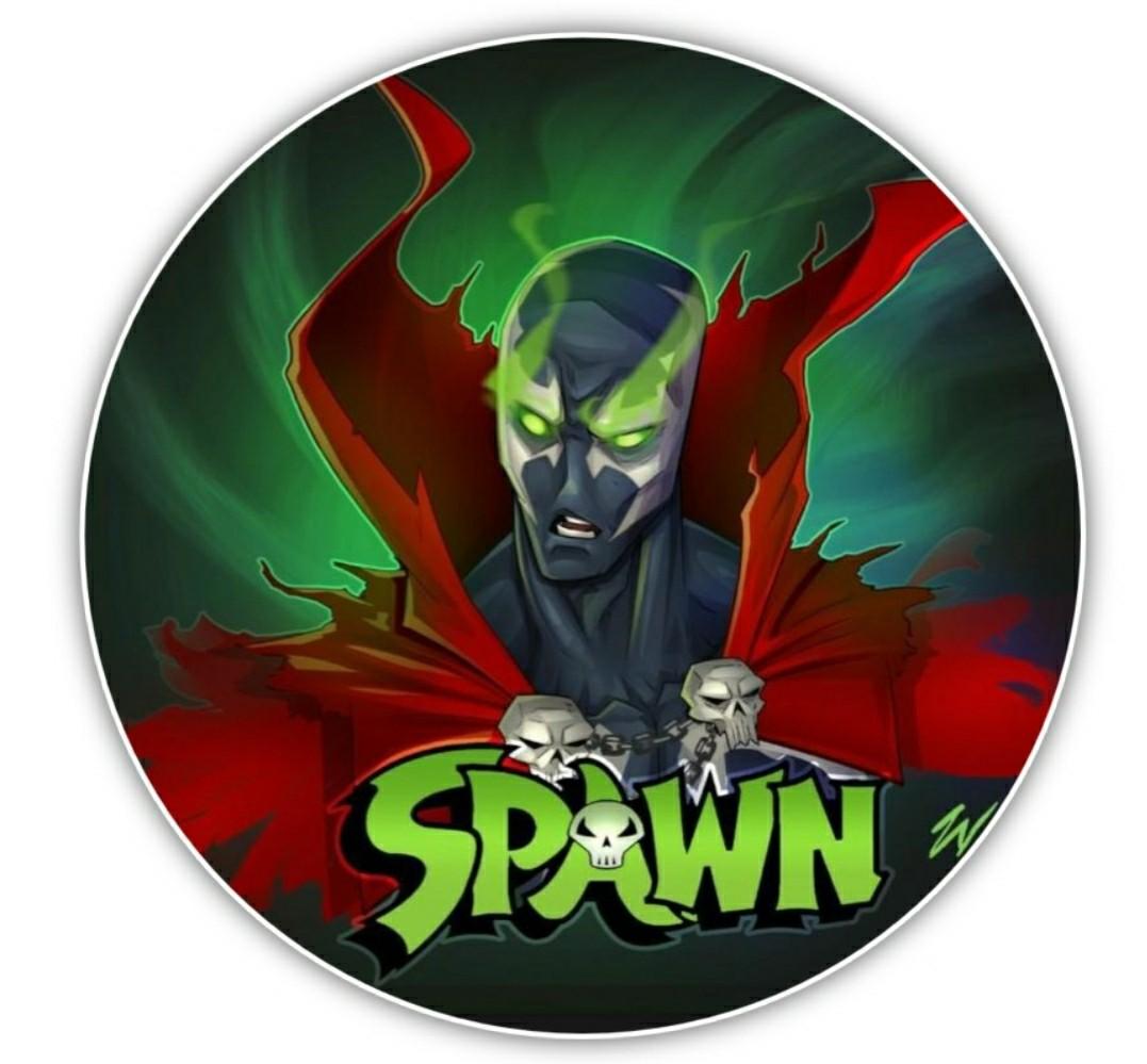 Spawn Customised Car Decal, Design & Craft, Art & Prints on Carousell