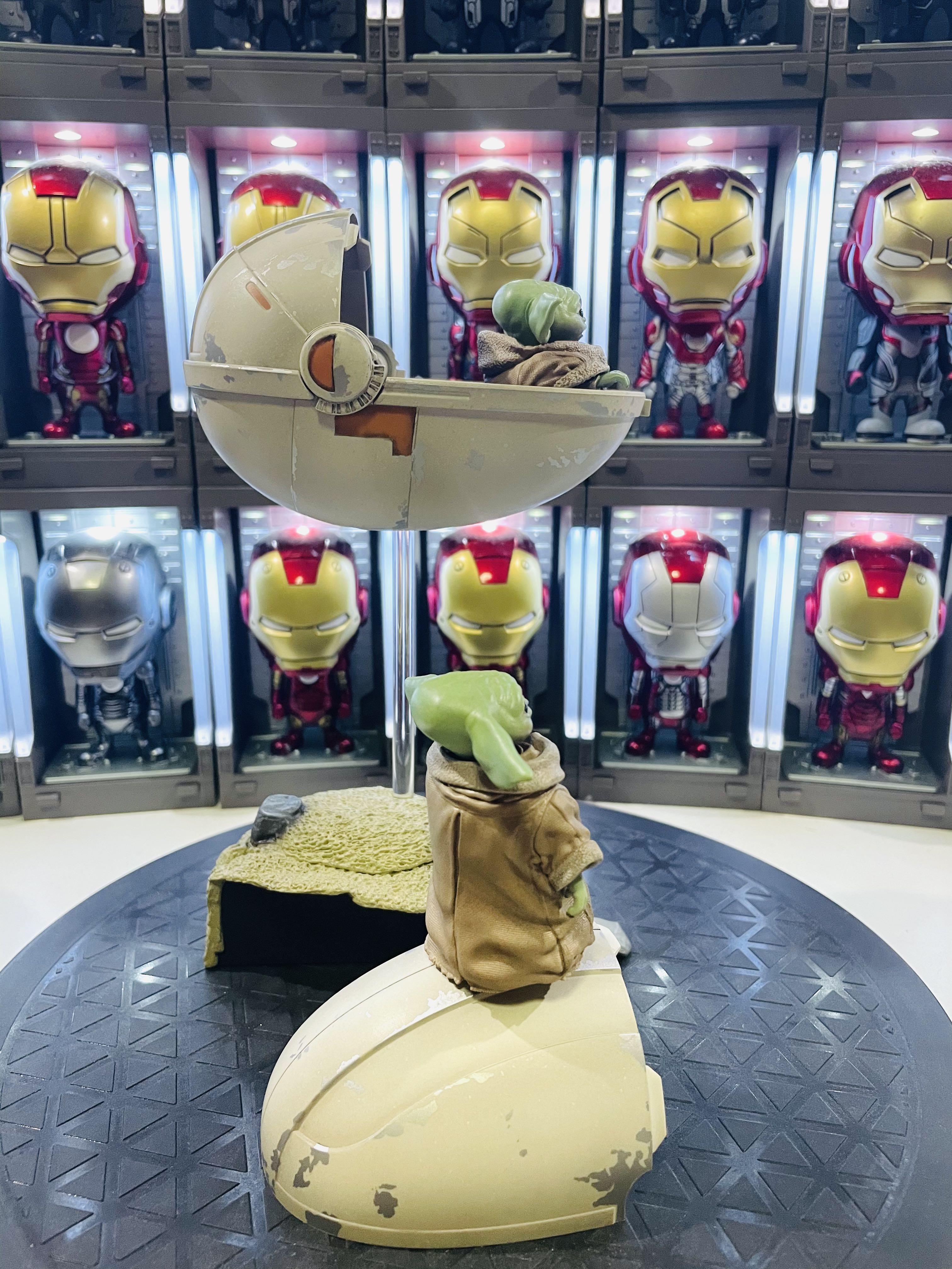 STAR WARS THE MANDALORIAN HOT TOYS 1/6 SCALE TMS015 MANDALORIAN AND THE ...