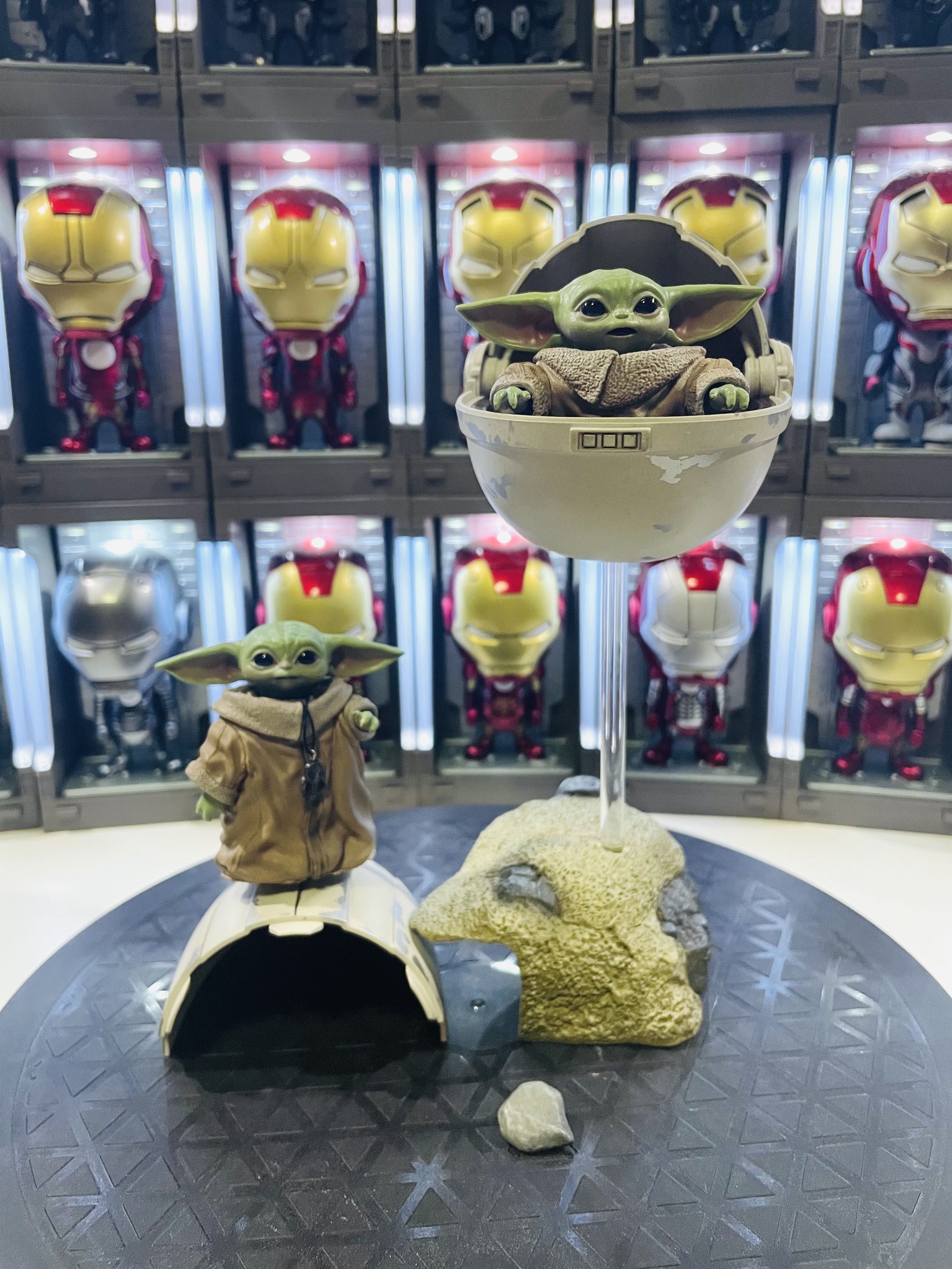 STAR WARS THE MANDALORIAN HOT TOYS 1/6 SCALE TMS015 MANDALORIAN AND THE ...