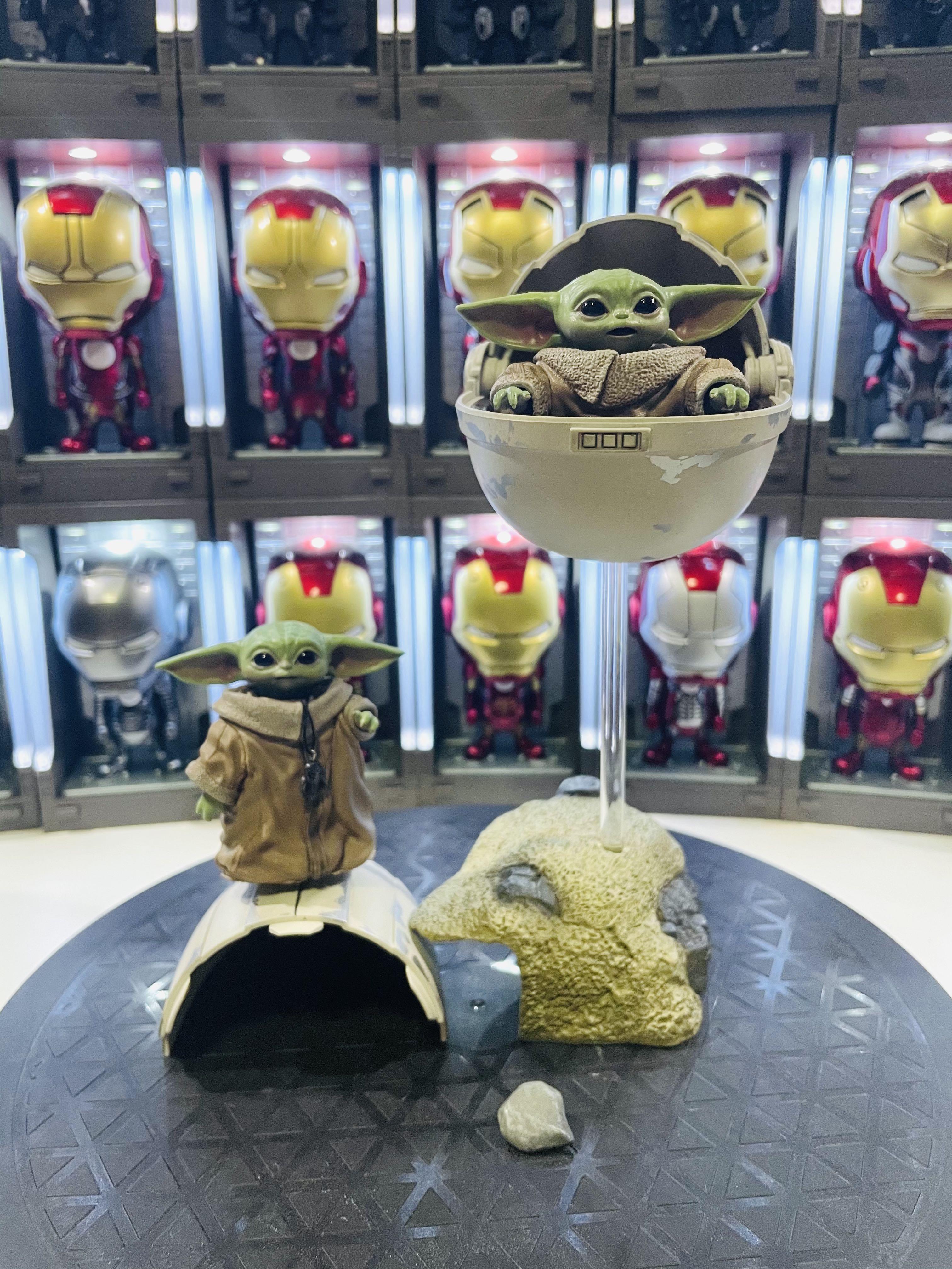 STAR WARS THE MANDALORIAN HOT TOYS 1/6 SCALE TMS015 MANDALORIAN AND THE ...