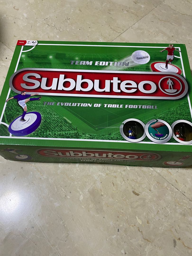 Subbuteo Table soccer board game set, Everything Else on Carousell