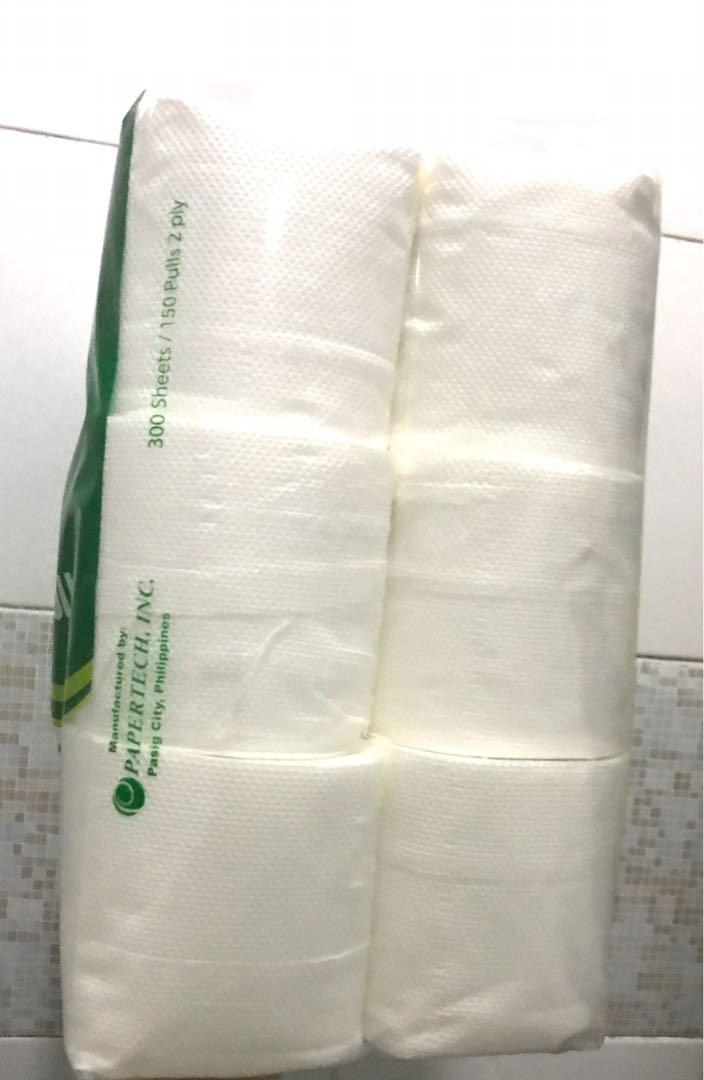 Toily Bathroom Tissue 24 rolls. 2 ply. 300 sheets Toilet Paper, Beauty ...