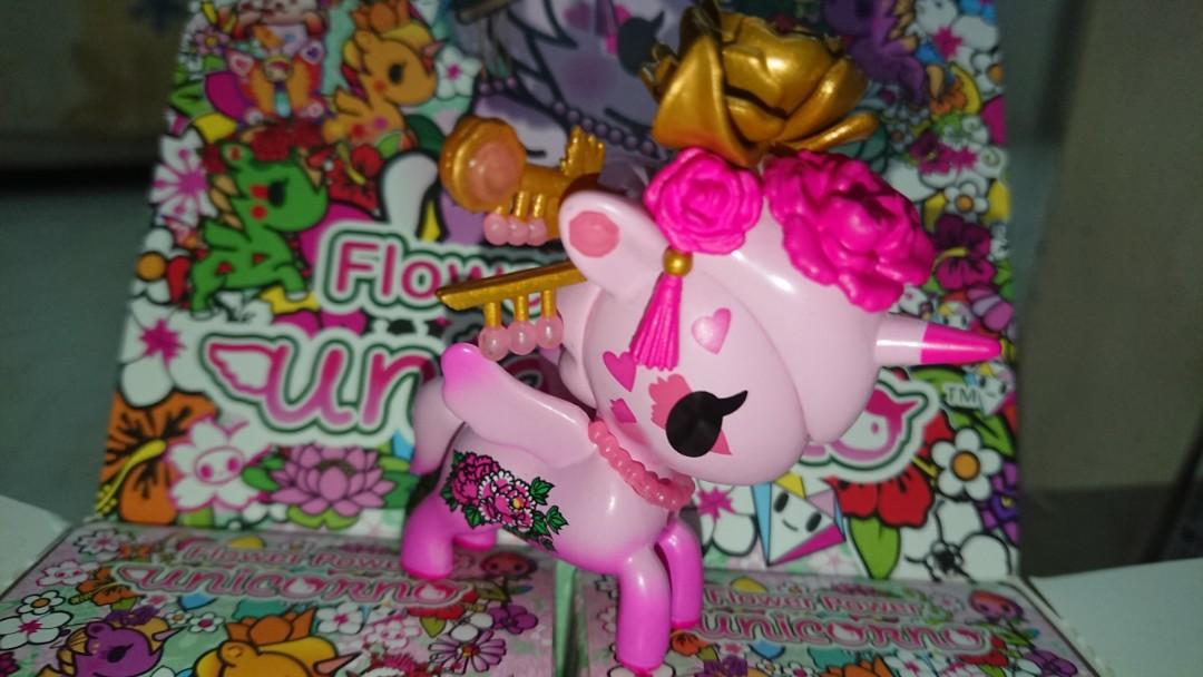 Tokidoki Flower Power Unicorno Set of 5 Common, Hobbies & Toys, Toys ...