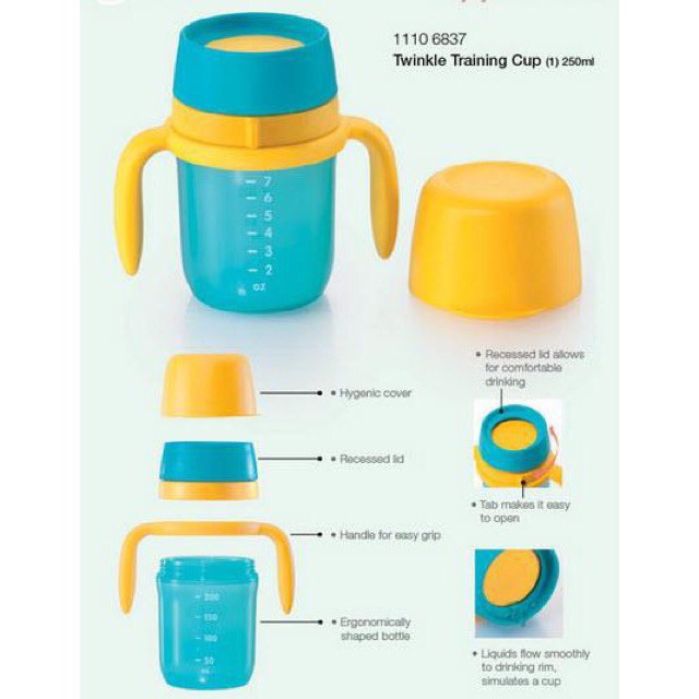 Tupperware Twinkle Training Cup, Babies & Kids, Nursing & Feeding ...