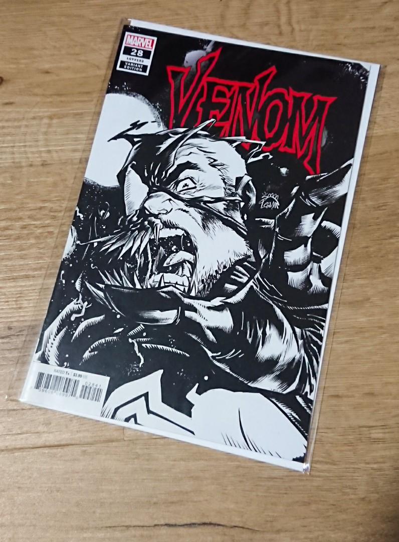 Venom #28 Ryan Stegman Sketch 1:100 Comic Variant, Hobbies & Toys ...