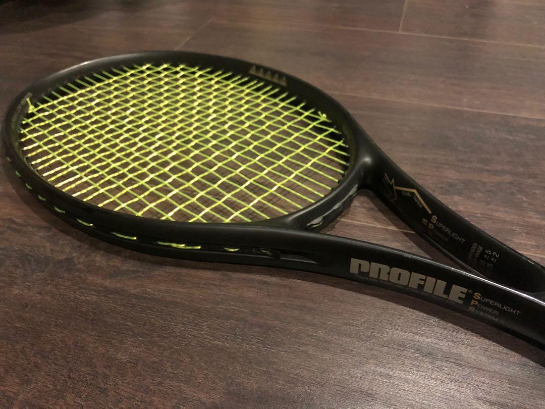 Wilson Profile Tennis Racquet, Sports Equipment, Sports & Games, Racket ...