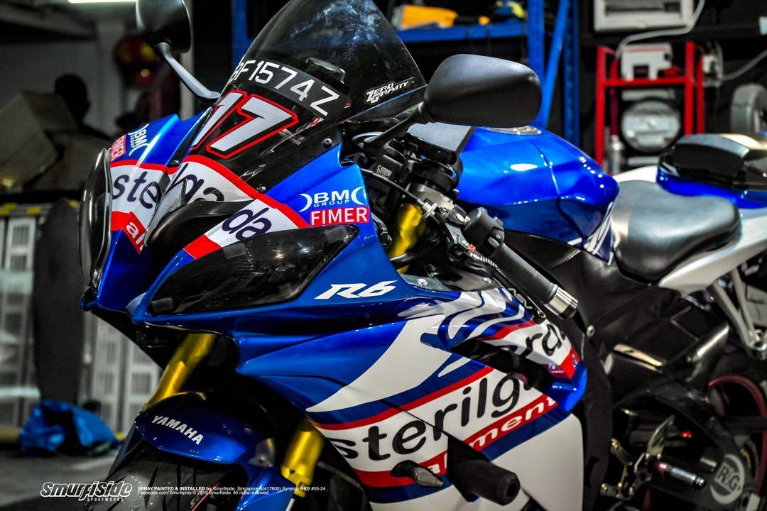 Yamaha R6 Spray Painting Services, Motorcycles, Motorcycle Accessories ...