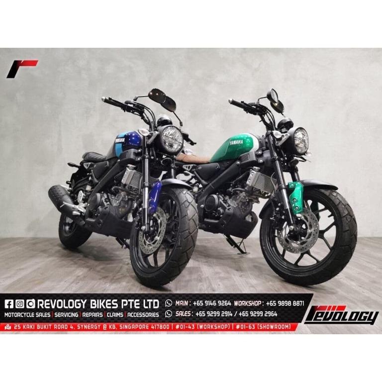 YAMAHA XSR 155 MIDNIGHT BLUE METALLIC GREEN FOR SALE, Motorcycles ...