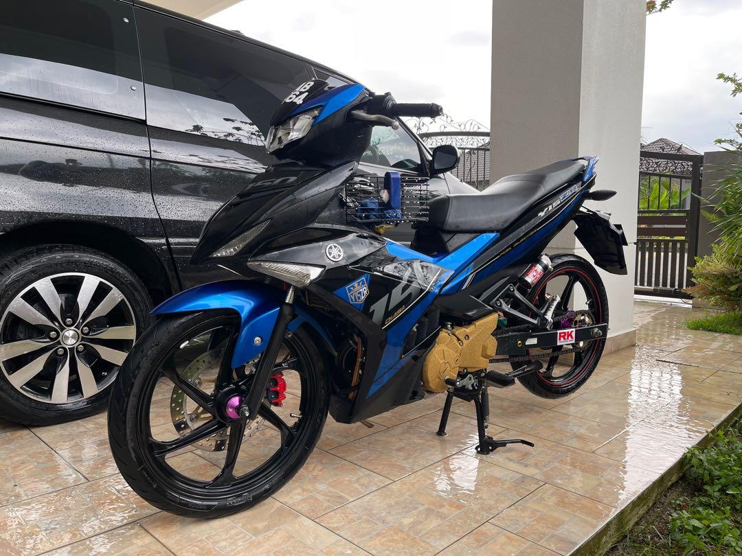 Motor Pomen Yamaha Y15zr full modified, Motorbikes on Carousell