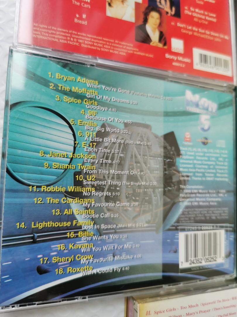 (1) The Power of Love2; (2) Mega Hit; (3) NOW That's What I Call Music ...