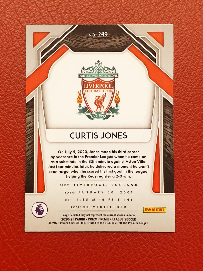 2021 EPL Prizm Curtis Jones/Neco Williams Base Rookie Cards, Hobbies ...