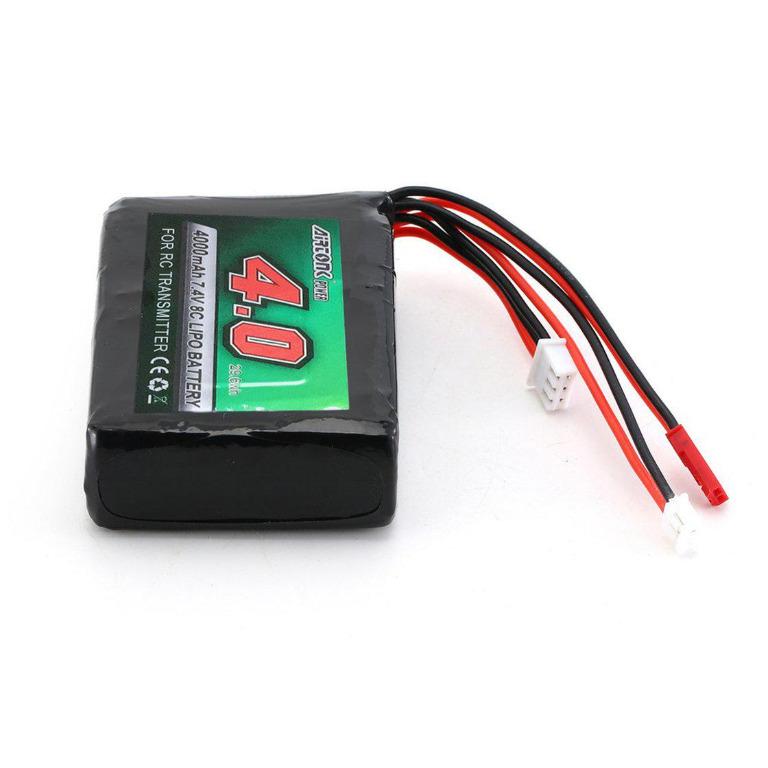 全新 Airtonk Power 7.4V 8C 4000mAh Lipo Battery for Spektrum DX9 DX8 DX7 ...