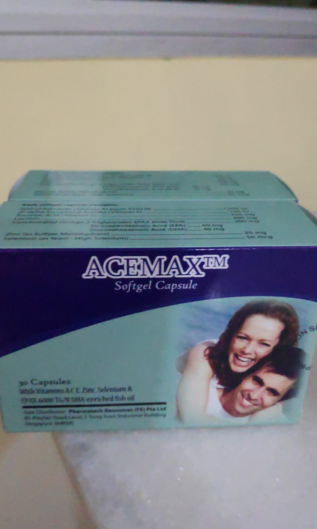 Acemax softgel capsule, Babies & Kids, Nursing & Feeding, Breastfeeding ...
