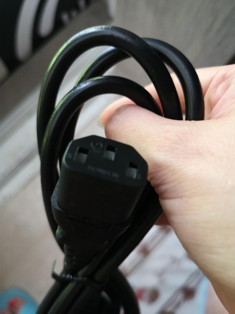 Asus monitor flat pin Power plug _ Australia, Computers & Tech, Parts ...