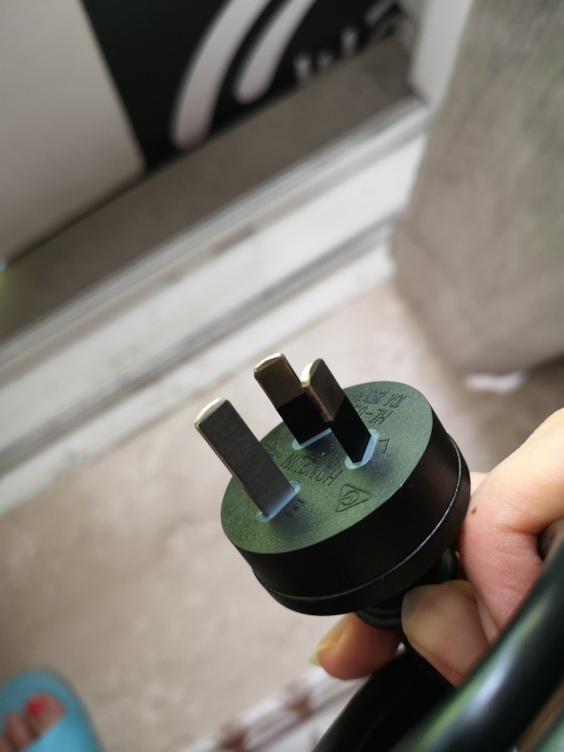 Asus monitor flat pin Power plug _ Australia, Computers & Tech, Parts ...