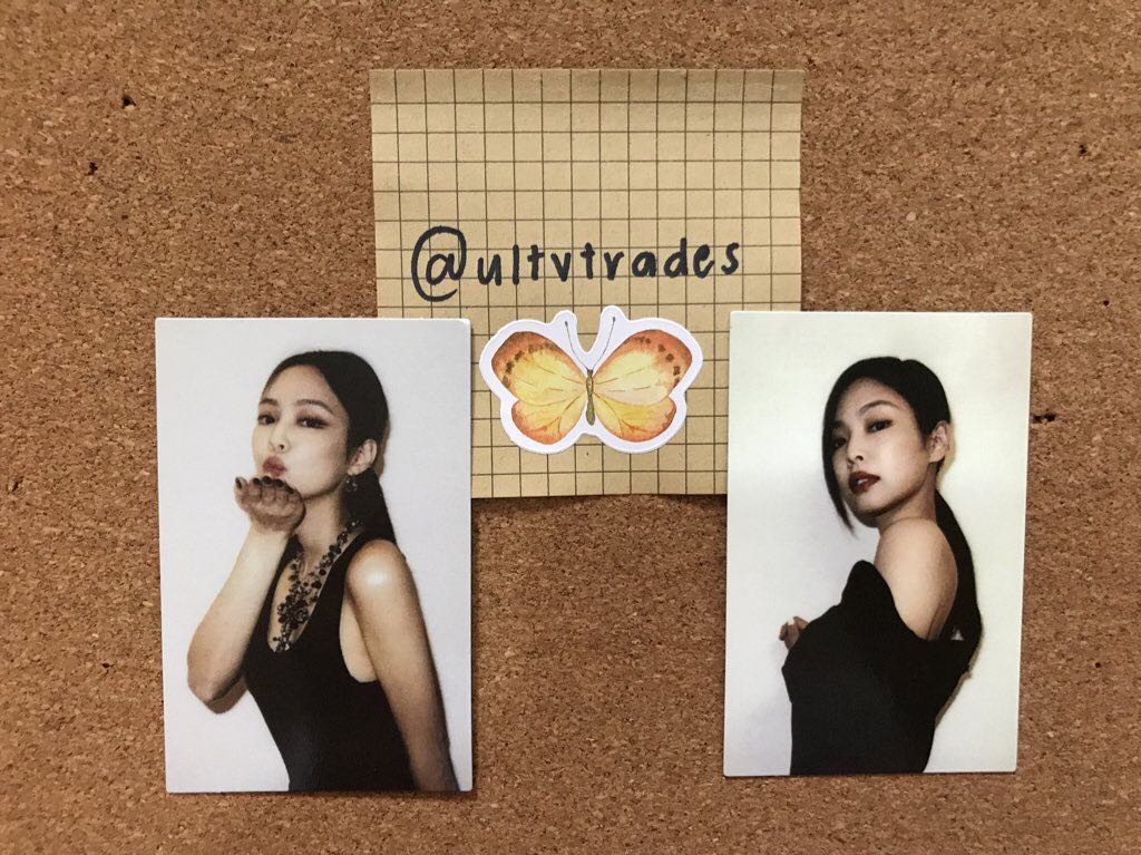 BLACKPINK JENNIE THE ALBUM PHOTOCARDS, Hobbies & Toys, Memorabilia ...