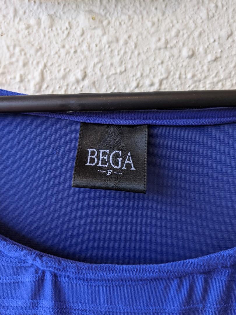 Blue purple dress (BEGA), Women's Fashion, Muslimah Fashion, Dresses on ...