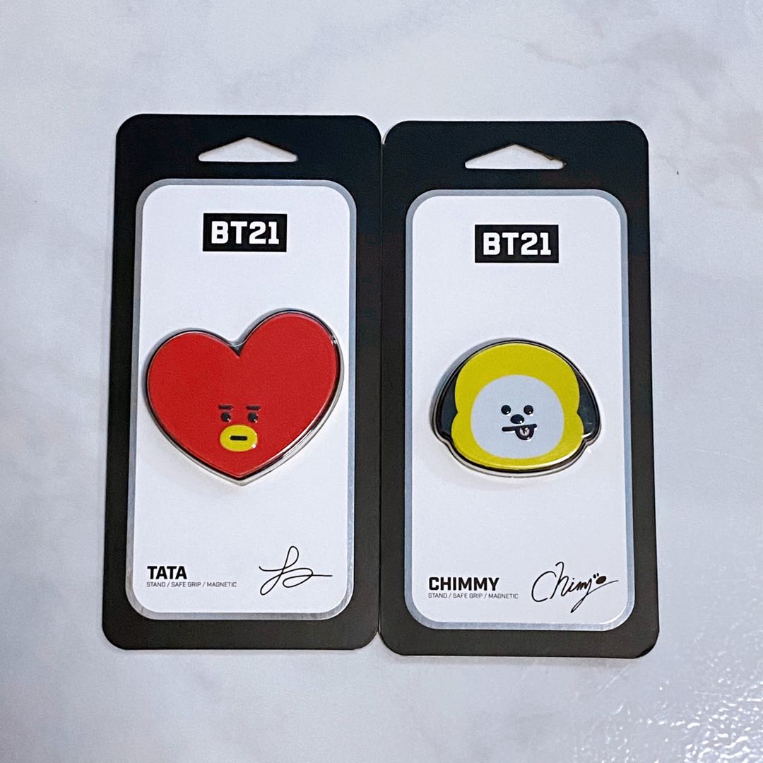 BT21 Official Griptok, Hobbies & Toys, Memorabilia & Collectibles, Fan ...