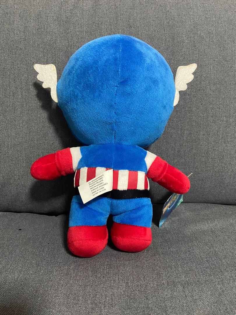 Captain America Soft Toy Plushie, Hobbies & Toys, Toys & Games on Carousell