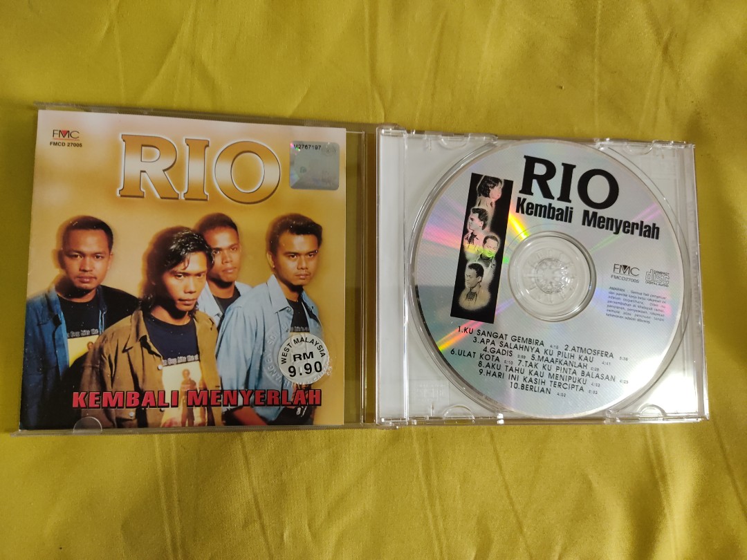 Cd rio 1996, Hobbies & Toys, Music & Media, CDs & DVDs on Carousell