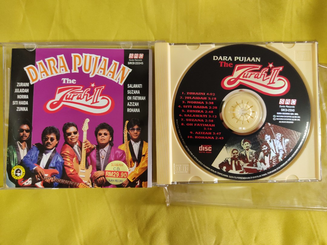 Cd the zurah 1992, Hobbies & Toys, Music & Media, CDs & DVDs on Carousell