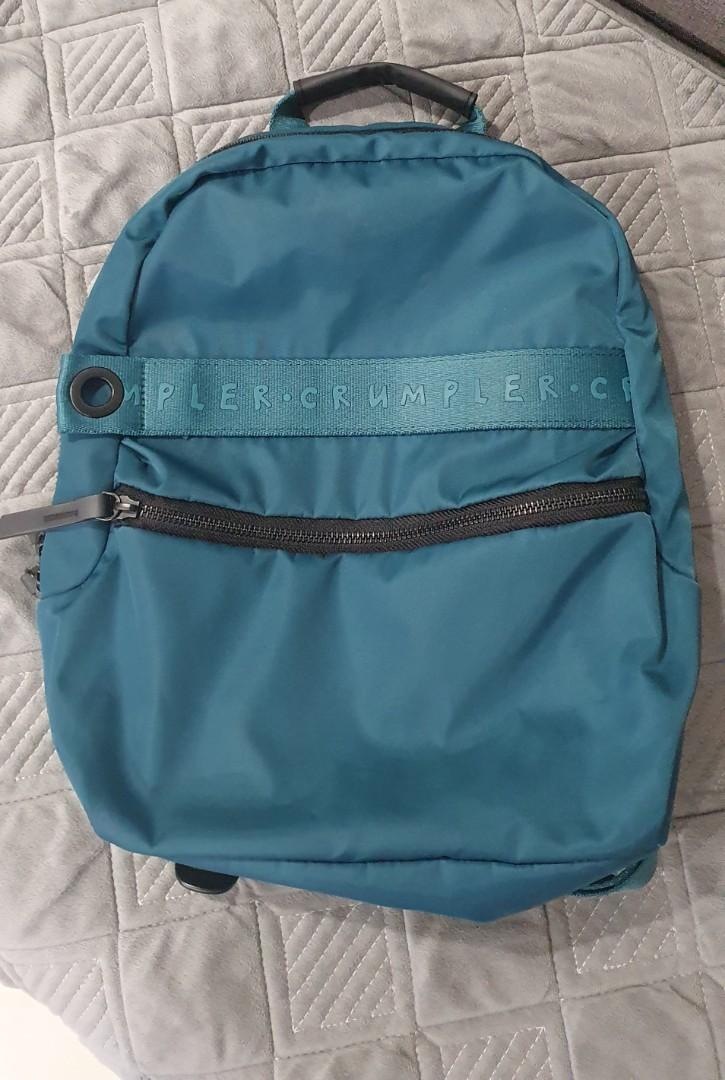 Crumpler Backpack Dark Green, Women's Fashion, Bags & Wallets ...
