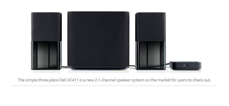 Dell Wireless Speaker System AC411, Audio, Soundbars, Speakers ...