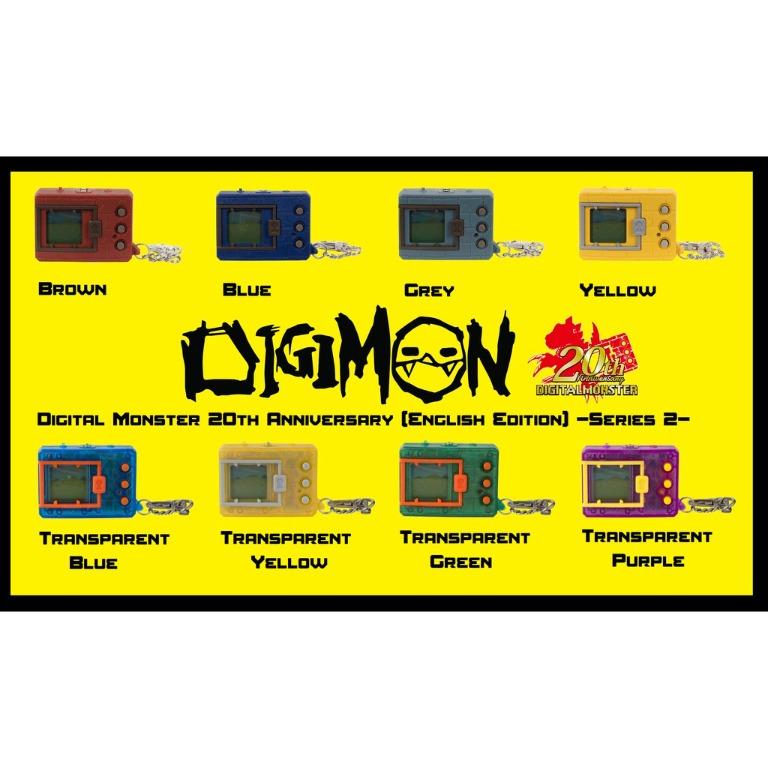 Digimon Original Digivice Vpet Virtual Pet Monster [20th Anniversary ...