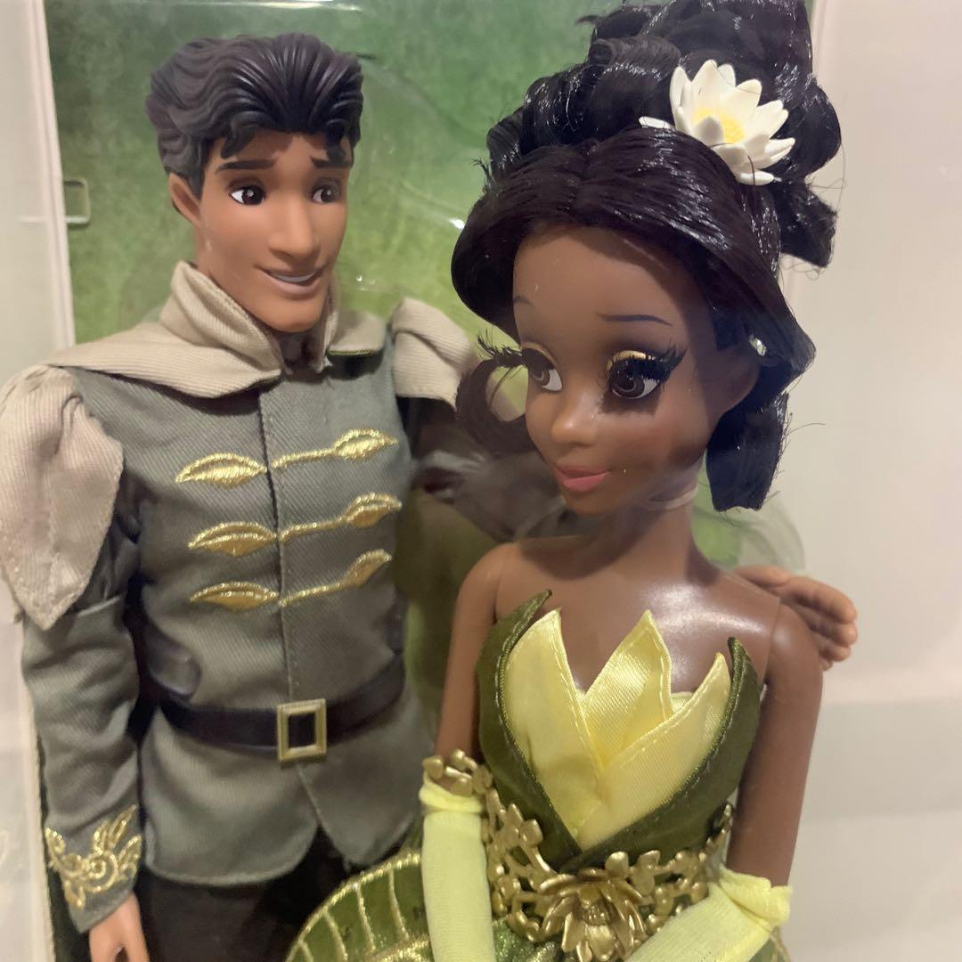 Disney Limited Edition Fairytale Designer Doll, Princess Tiana & Prince ...