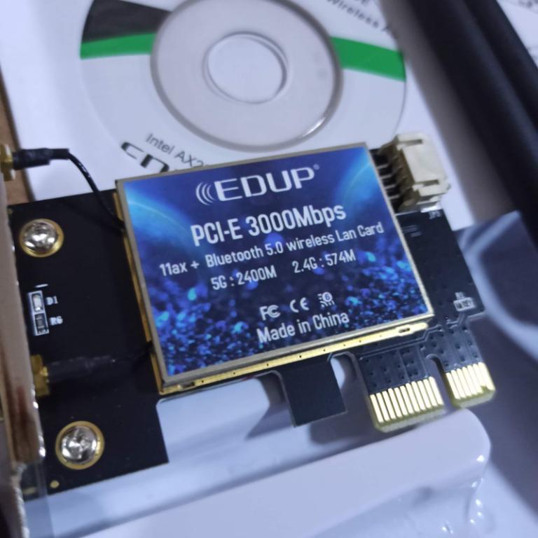 Edup Pcie Wifi Card Bluetooth Wifi Network Adapter Card Computers Tech Parts