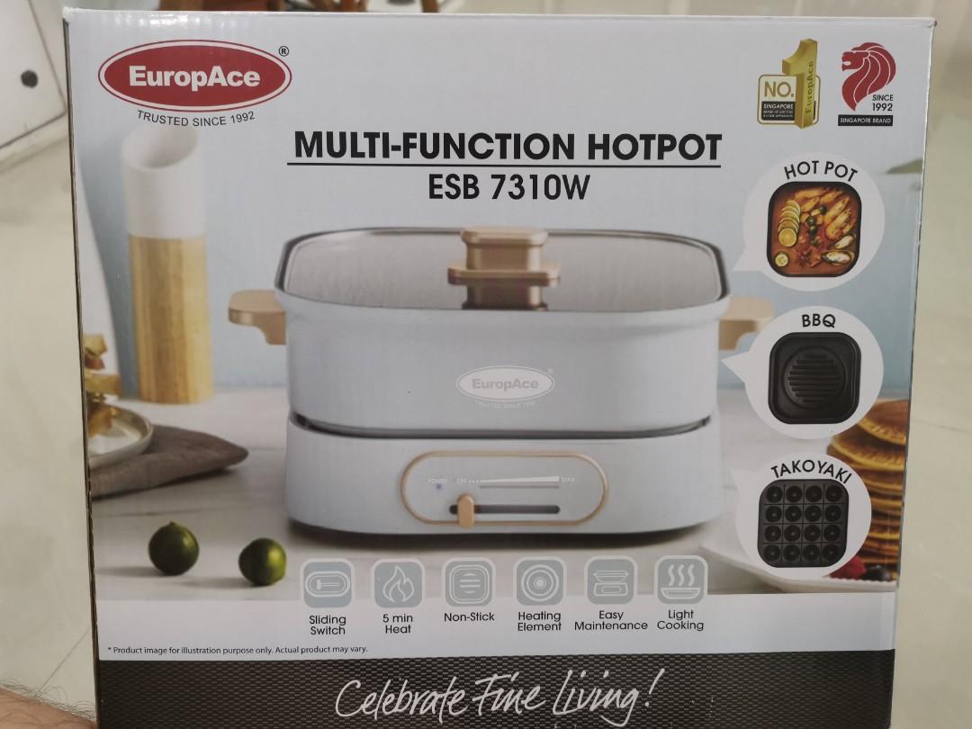 EuropAce Multi purpose hot pot, TV & Home Appliances, Kitchen ...