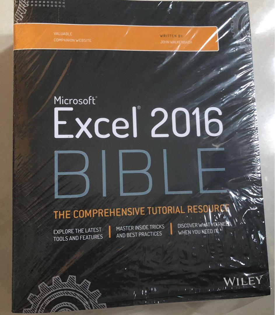 Excel Bible, Hobbies & Toys, Books & Magazines, Assessment Books on ...