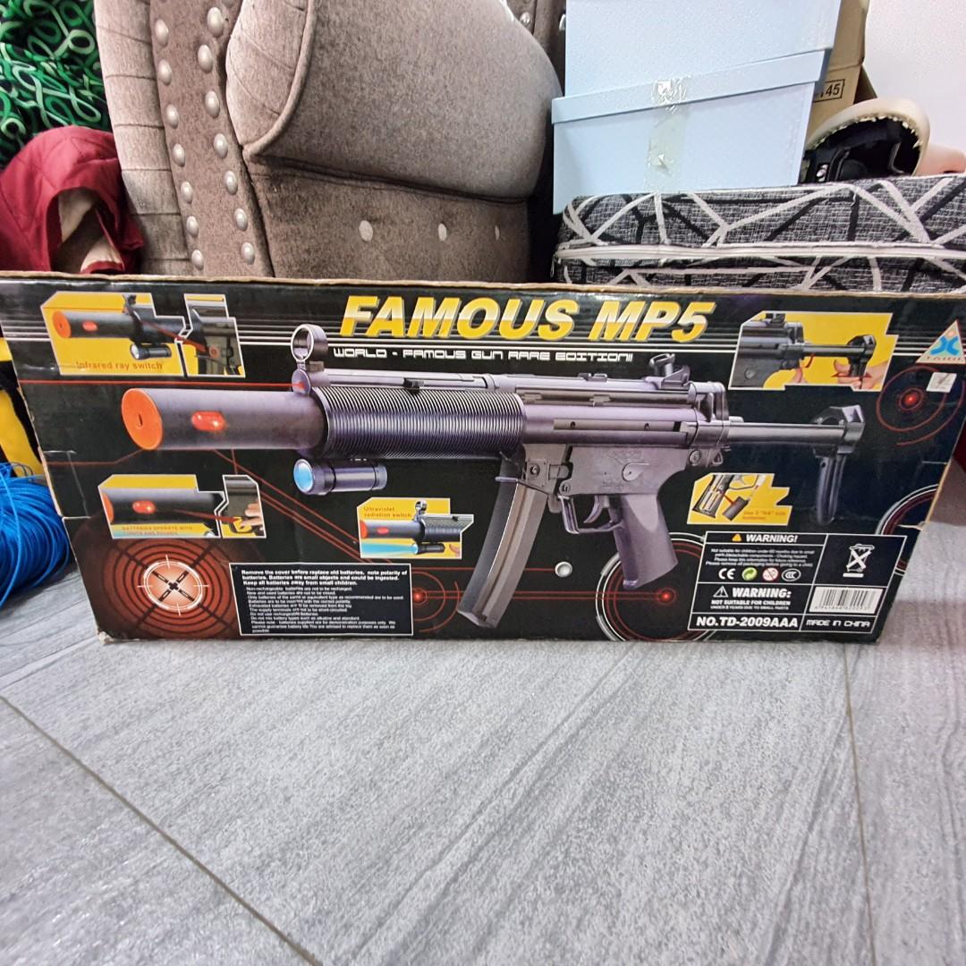 Famous MP5 Toy Gun, Hobbies & Toys, Toys & Games on Carousell