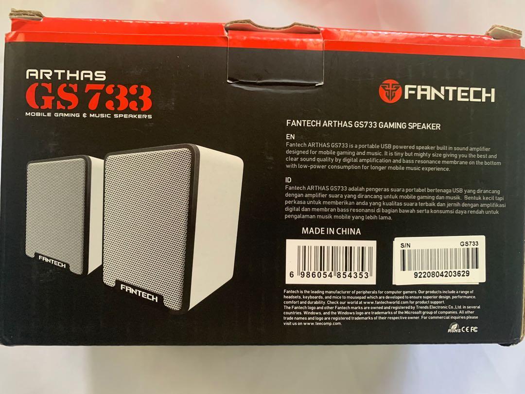 FANTECH GS733 COMPUTER SPEAKER, Audio, Soundbars, Speakers & Amplifiers ...