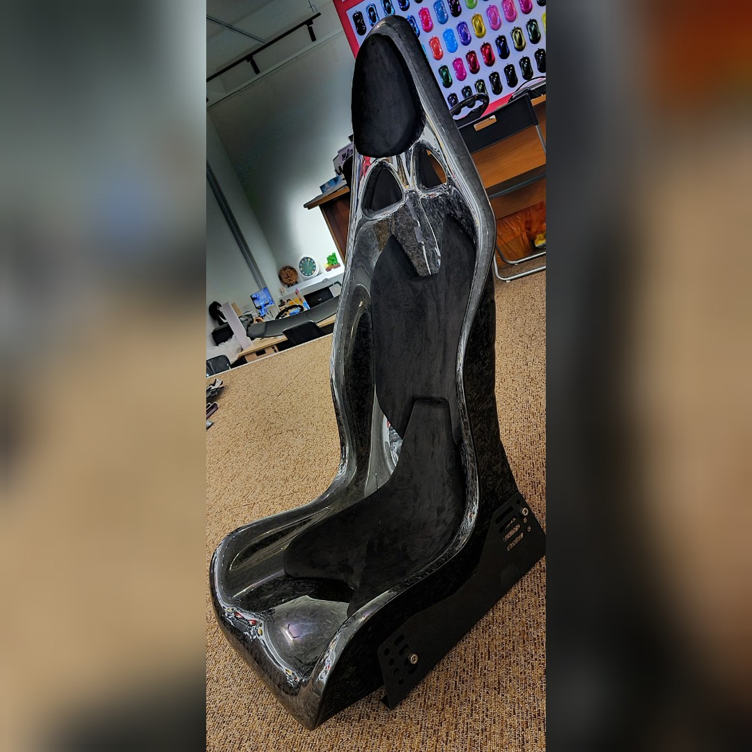 Full Forge Carbon Fiber Bucket Seat, Car Accessories, Accessories on ...