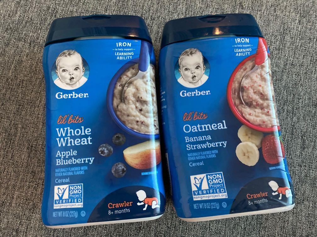 Gerber Whole Wheat Cereal x 2, Babies & Kids, Nursing & Feeding ...
