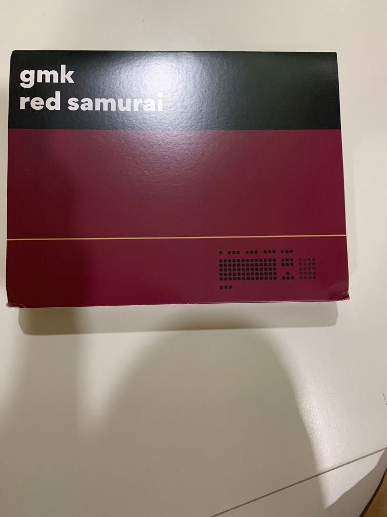 Gmk red samurai tkl kit, Computers & Tech, Parts & Accessories ...