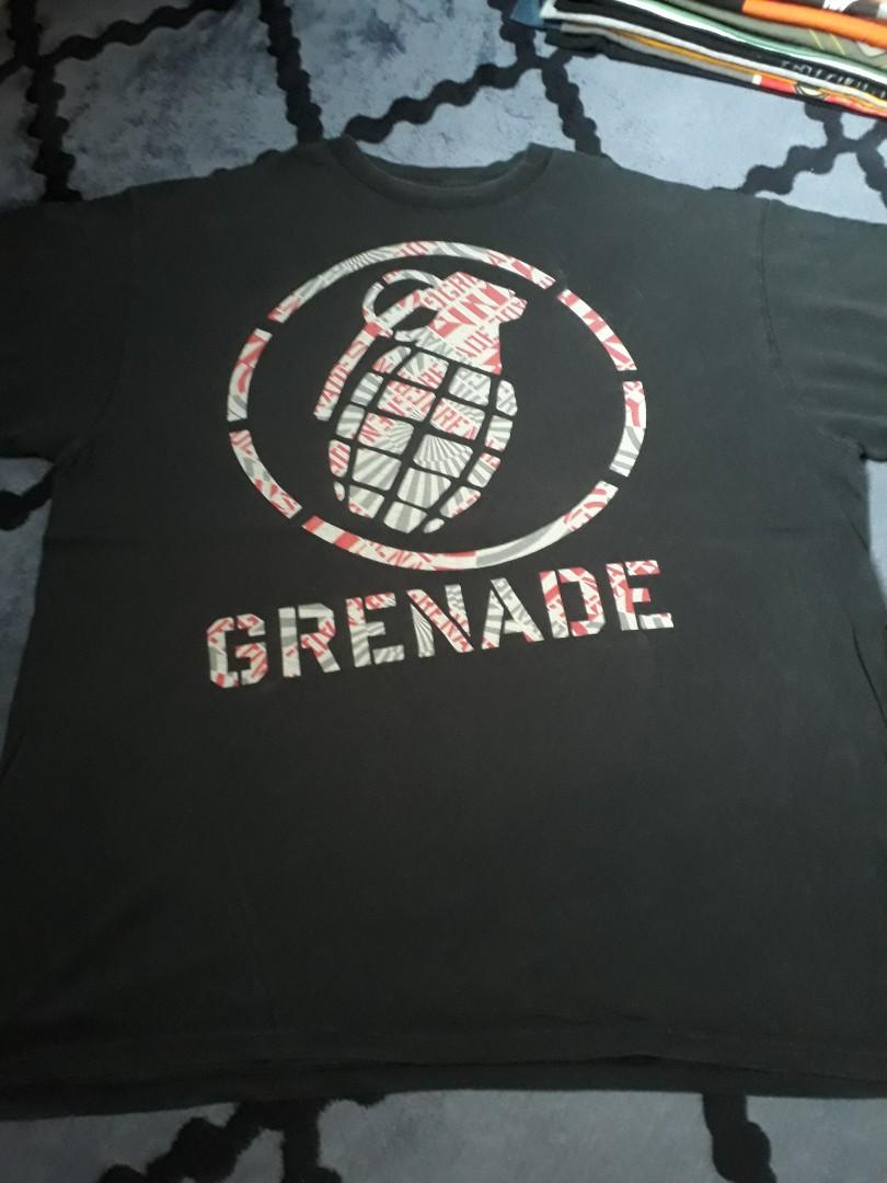 Grenade tshirt, Men's Fashion, Tops & Sets, Tshirts & Polo Shirts on ...