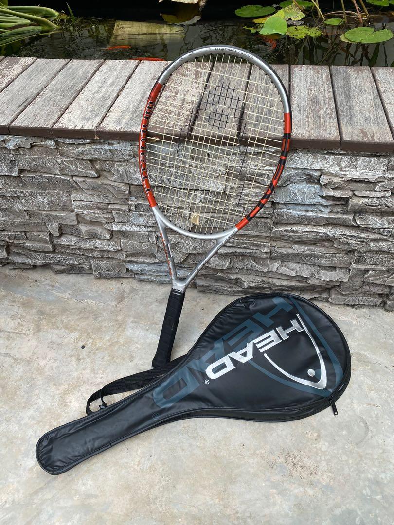 HEAD AGASSI TI.RADICAL OVERSIZED TENNIS RACQUET RACKET, Sports ...