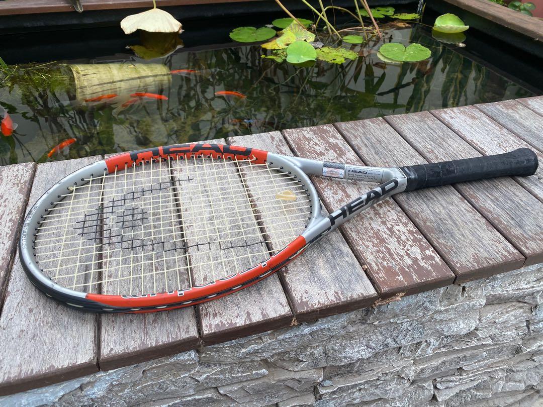 HEAD AGASSI TI.RADICAL OVERSIZED TENNIS RACQUET RACKET, Sports ...