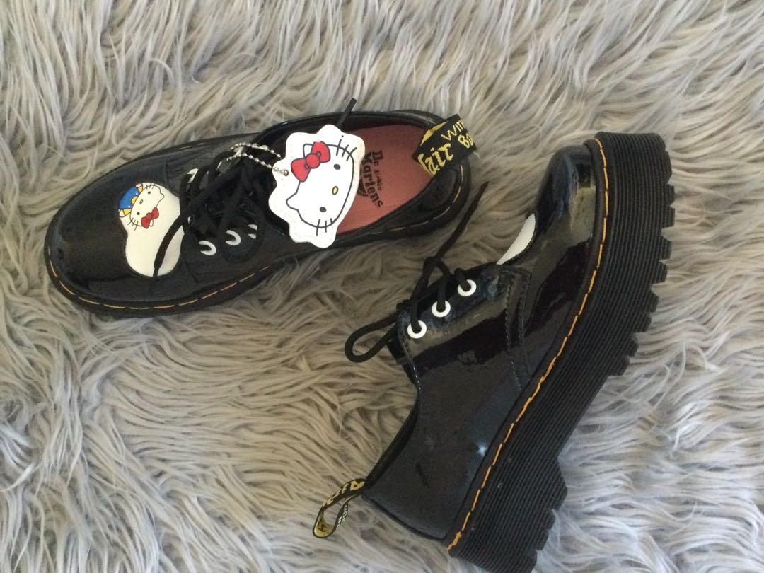 Hello Kitty Dr Martens Platform alt cute kawaii Japanese Shoes ...