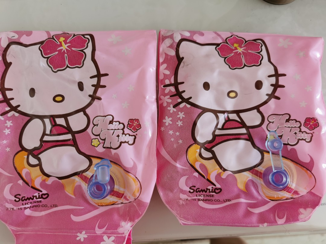 Hello Kitty swimming Float, Babies & Kids, Babies & Kids Fashion on ...