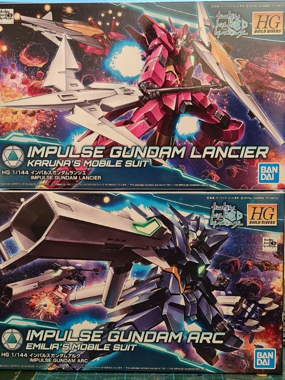 Custom Build: HGBD 1/144 Impulse Arc Lancier Evolve Gundam, 54% OFF