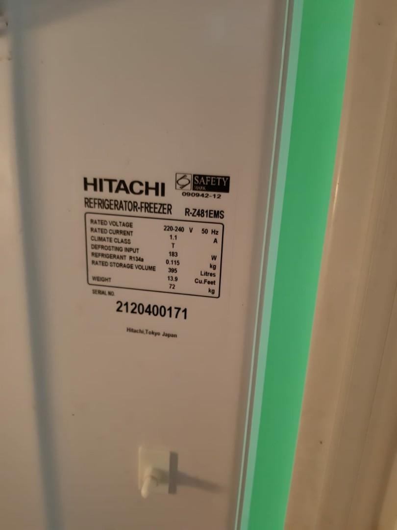 Hitachi Fridge, TV & Home Appliances, Kitchen Appliances, Refrigerators ...