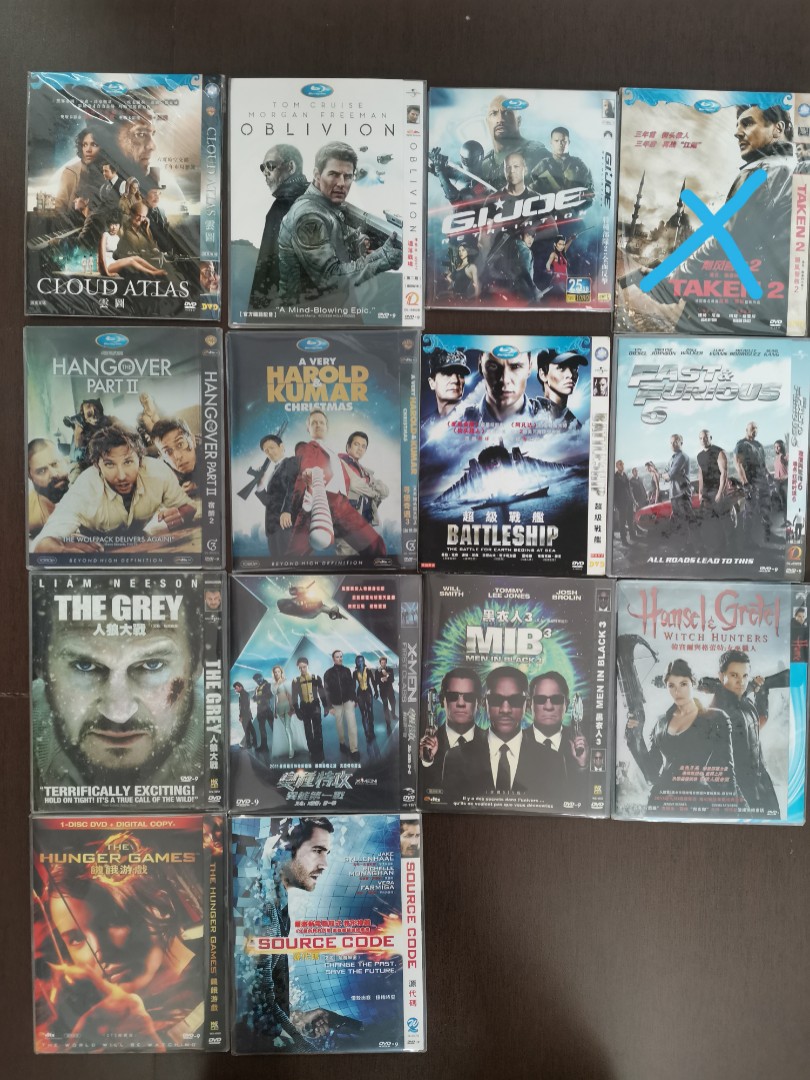 Hollywood blockbuster DVD movies for sale, Hobbies & Toys, Music ...