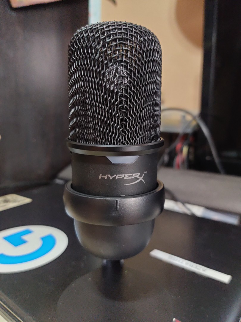 Hyperx Solocast USB condenser mic, Audio, Microphones on Carousell
